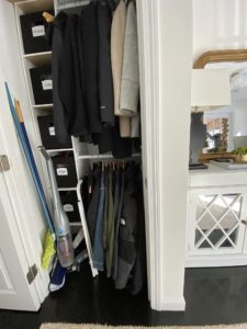 Organizing the Front Hall Closet - Interiors By Karyn